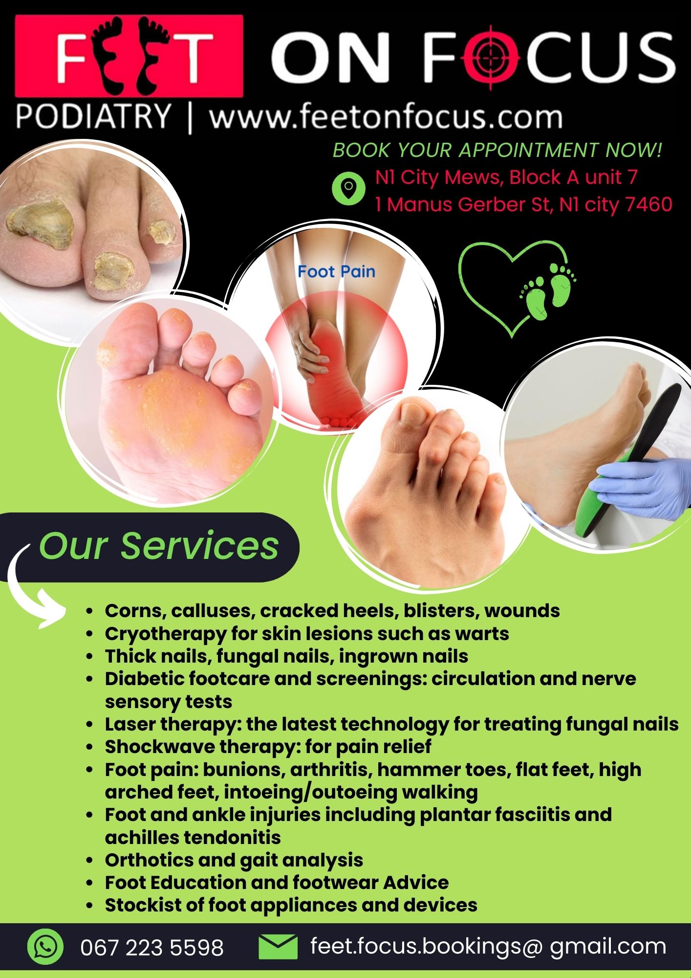 Foot Doctor Cape Town | Podiatrist & Footcare Treatments Goodwood